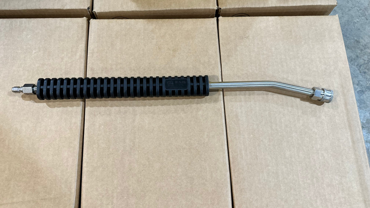 MTM Hydro 20" Stainless Oval Molded Grip Lance w/ Bend – GCI Turf Academy