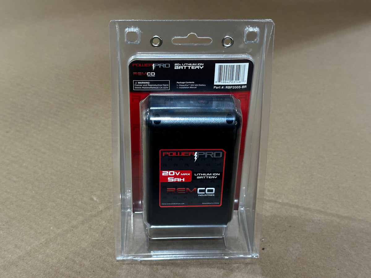 Remco Power Pro Battery – GCI Turf Academy