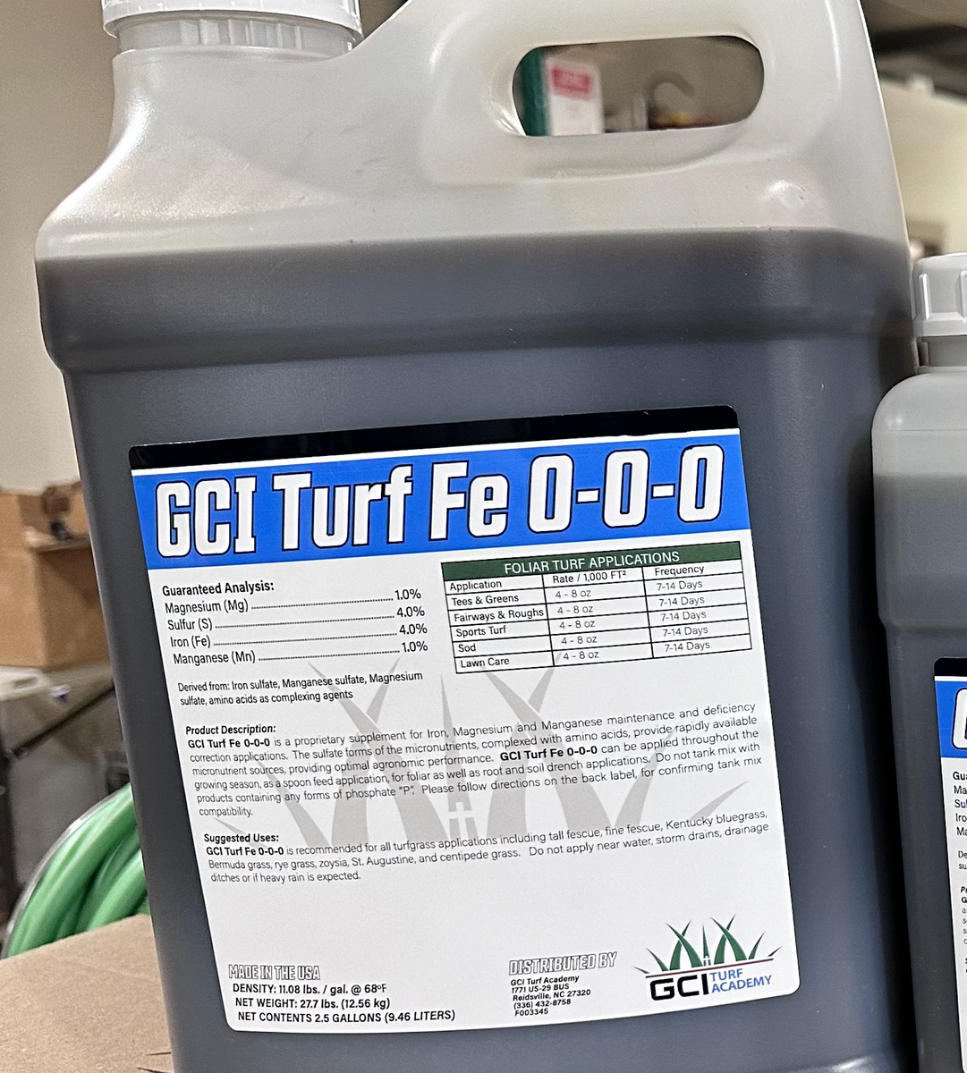 GCI Turf Fe (Iron) 0-0-0 – GCI Turf Academy