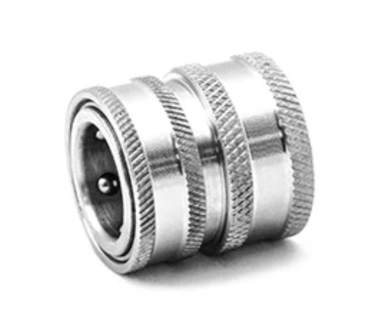 STAINLESS STEEL GARDEN HOSE QC COUPLER – GCI Turf Academy